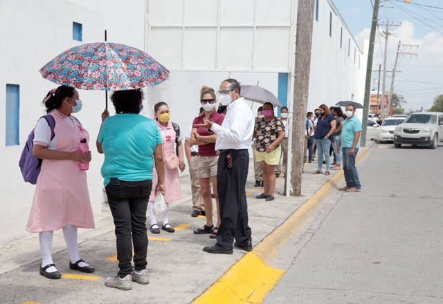 Vuelven a clases alumnos de la Secundaria General 2