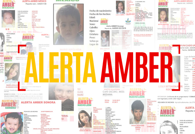 Alerta Amber ya podrá activarse de manera inmediata cuando un menor de edad sea reportado como ...